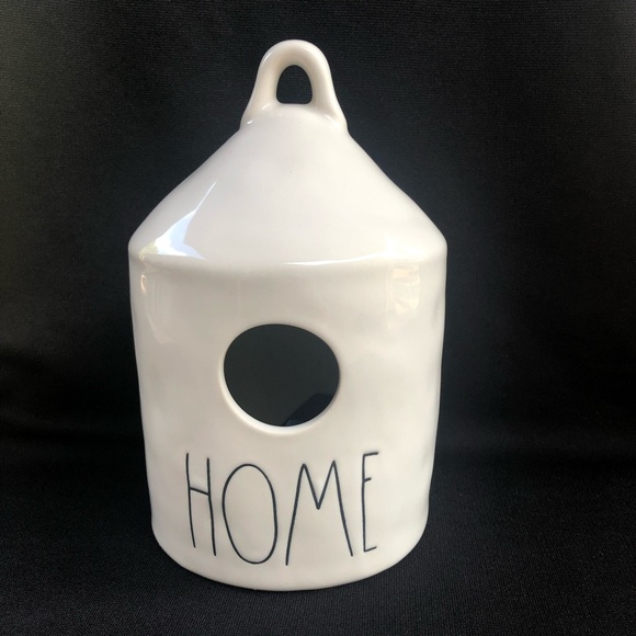 Rae Dunn | Accents | Rae Dunn Home Birdhouse With Flowers Artisan ...